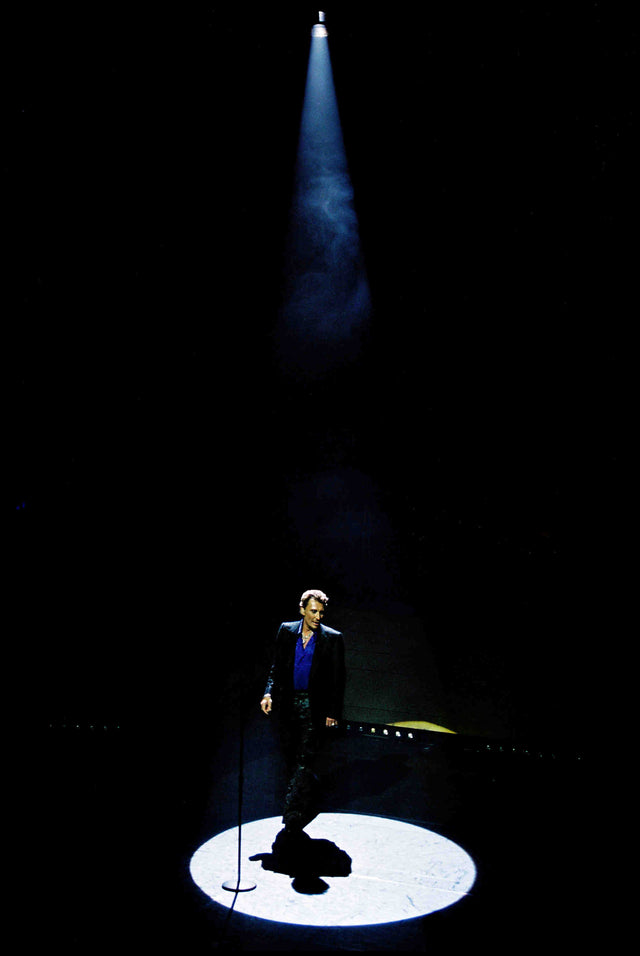 Photo Johnny Hallyday, Olympia, 2000 – Johnny Hallyday Officiel