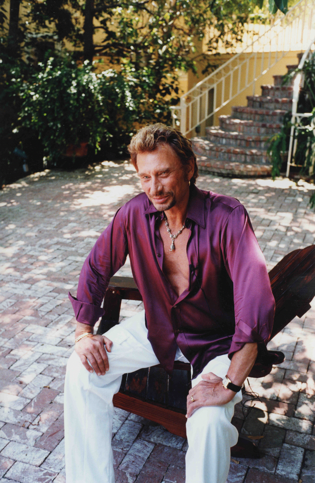 Photo Johnny Hallyday, Los Angeles, 1998 – Johnny Hallyday Officiel
